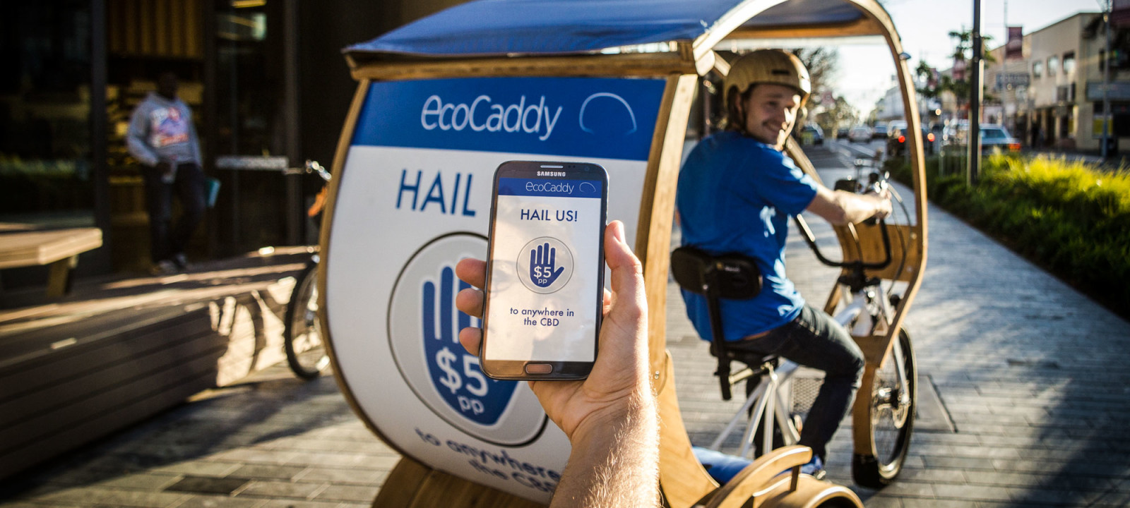 How EcoCaddy secured a venture capitalist to fund their pedicab revolution